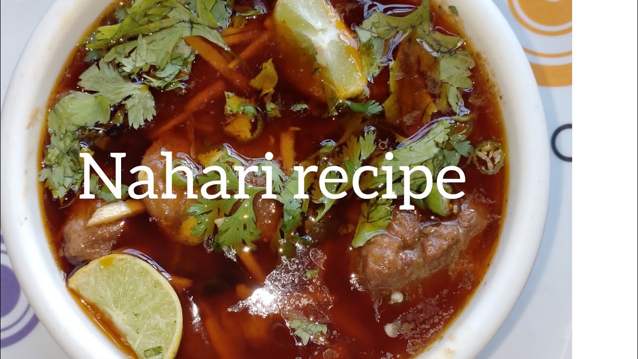 Nahari recipe। Nahari kaise banaye। how to make nahari recipe। 😋 - YouTube