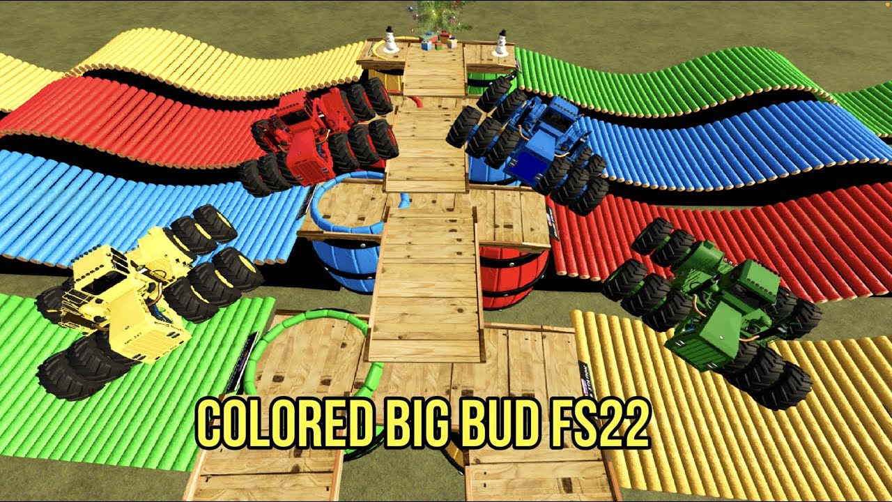 COLORED BIG BUD. FS22, Farming simulator 2022 - YouTube