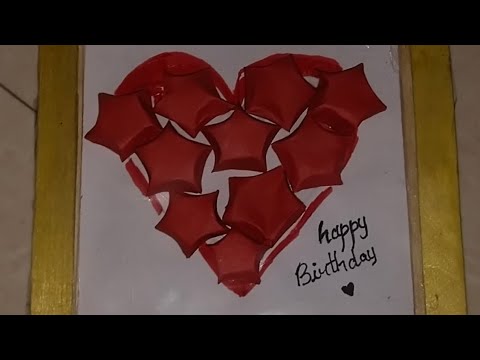 DIY heart frame Birthday gift ideas 🌟 Gift ideas for Birthday 🎉 ...