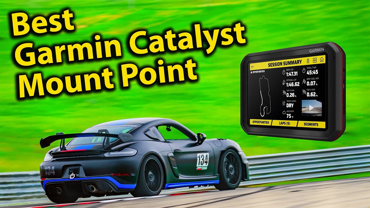 Porsche 718 Interior Mod | Mounting Garmin Catalyst | Trial and Error Guide - YouTube