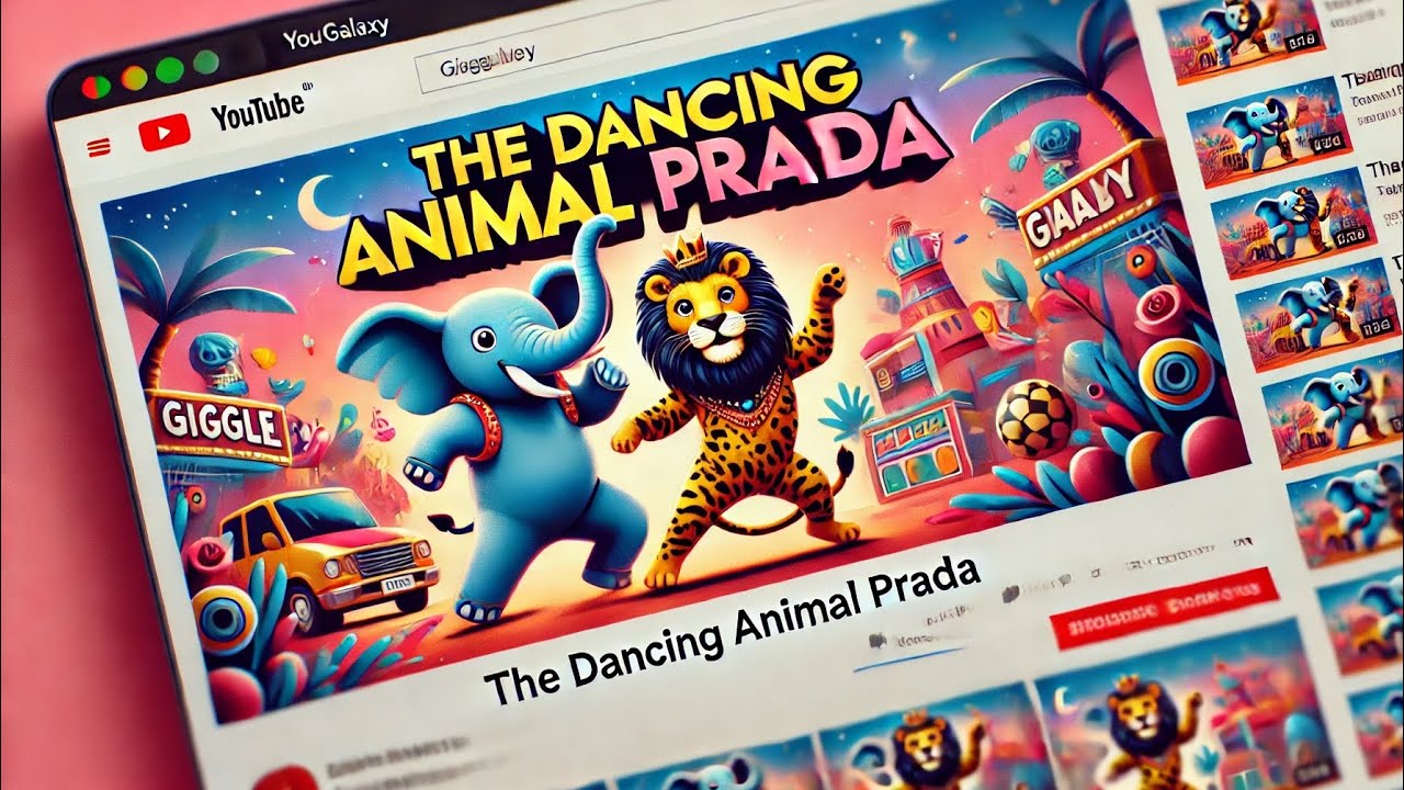 Dancing Animal Prada | Animals jungle together | Kids Song and Nursery ...