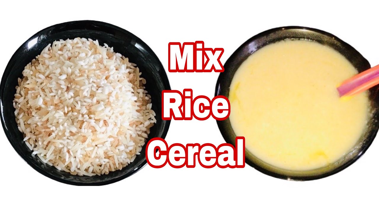Homemade Mix Rice Suji / Rice Porridge for 6M+baby / first stage food ...