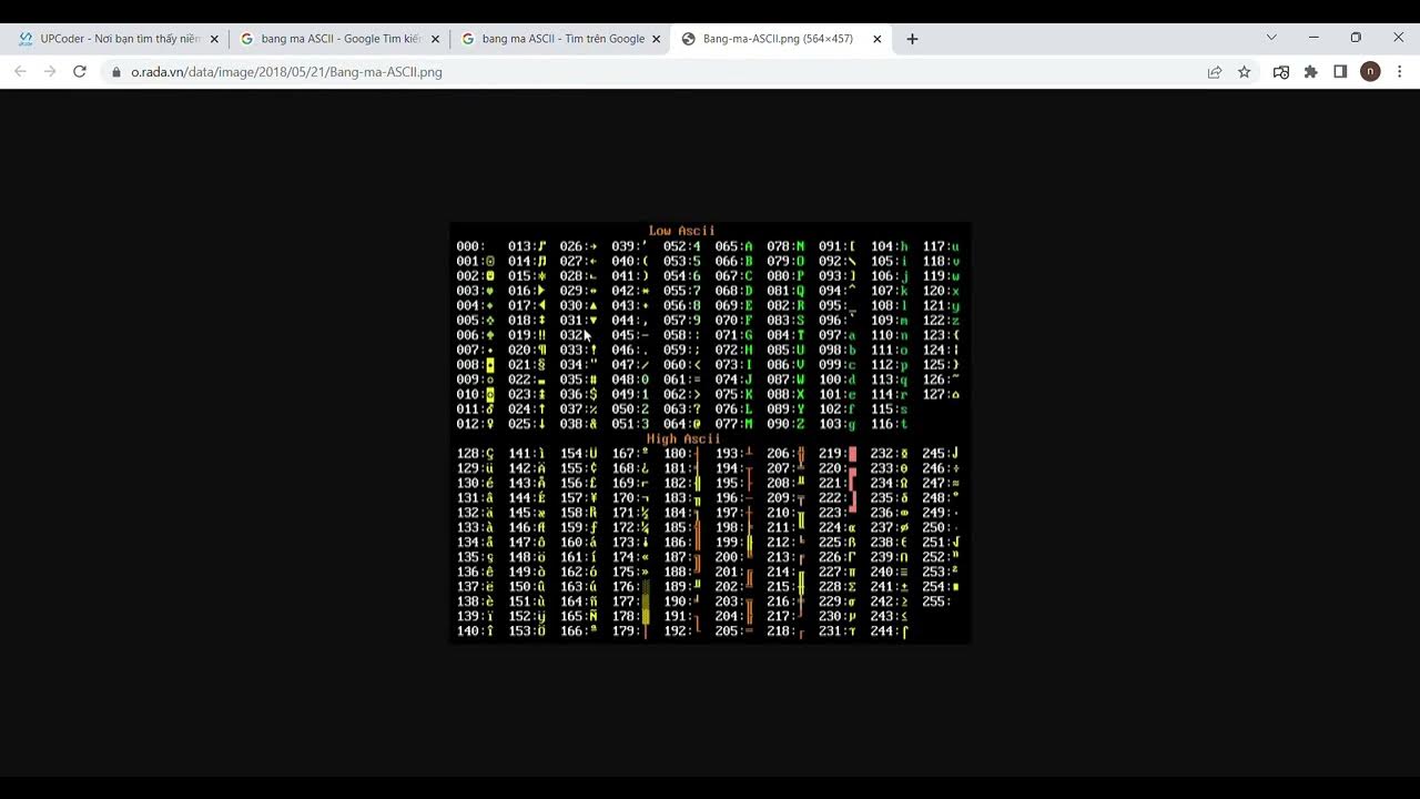 [LTCB Tuần 02] Giải bài mã ASCII - YouTube