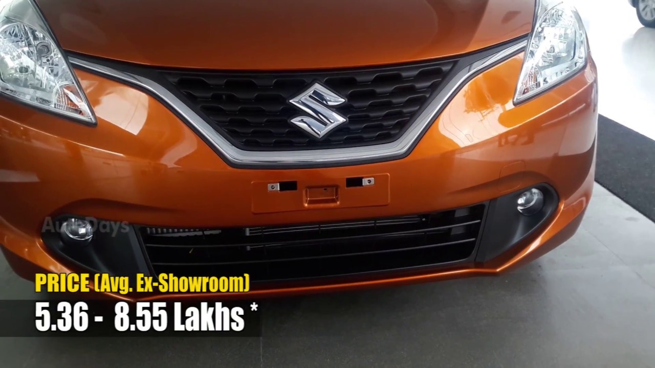 Baleno Autumn Orange Review Walkaround - YouTube