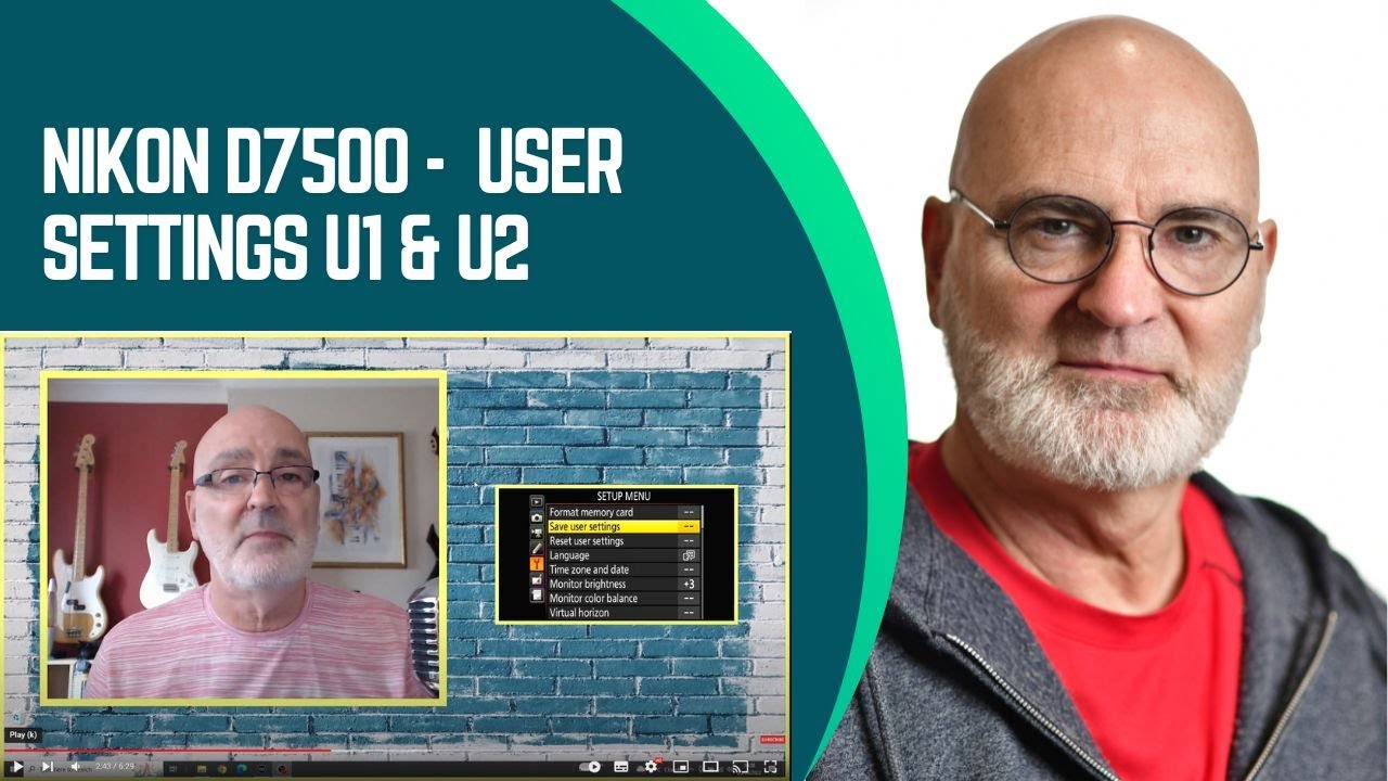 Nikon - User Settings U1 & U2 - YouTube