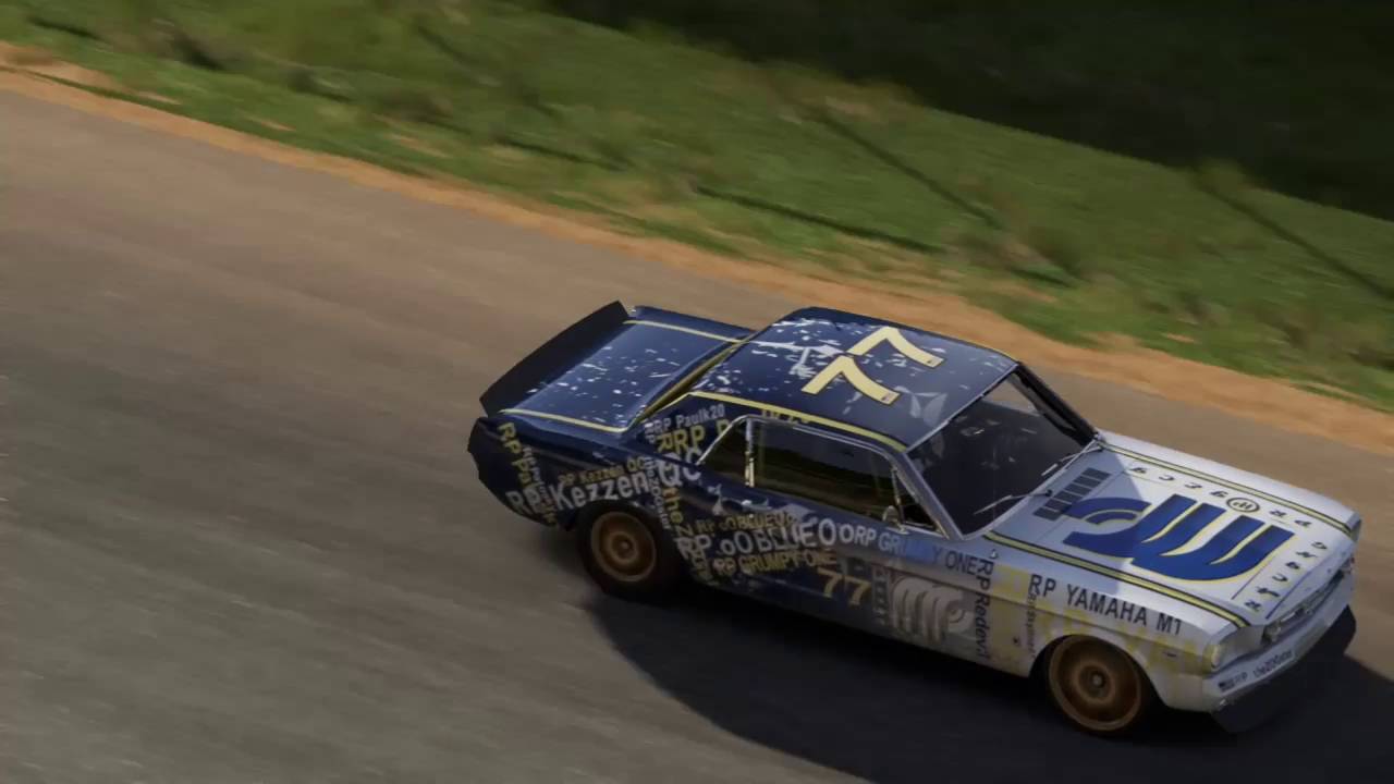 Road Atlanta in my new livery. - YouTube