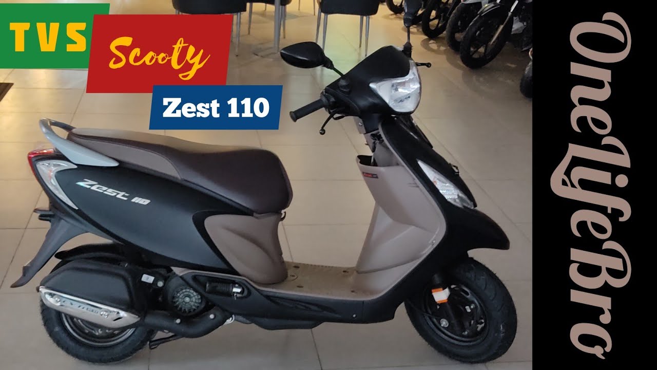 Tvs Scooty Zest 110cc Review in kannada🔥🔥 - YouTube