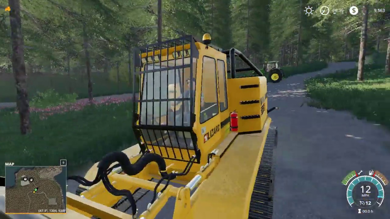 New Amazing Automated Stump Grinder First Look - Farming Simulator 19 ...