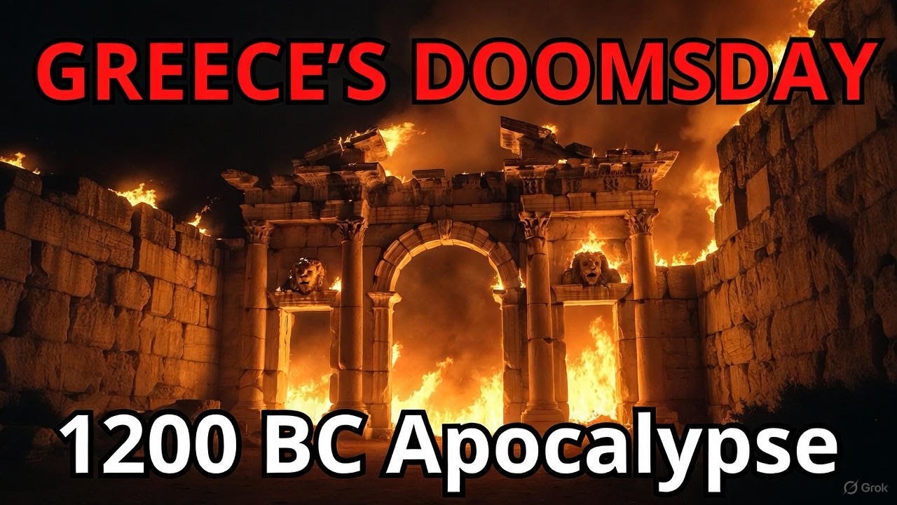 1200 BC The Apocalypse Greece Never Recovered Fro - YouTube