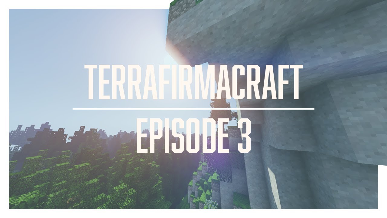 TerraFirmaCraft | Episode 3 | Building a House - YouTube