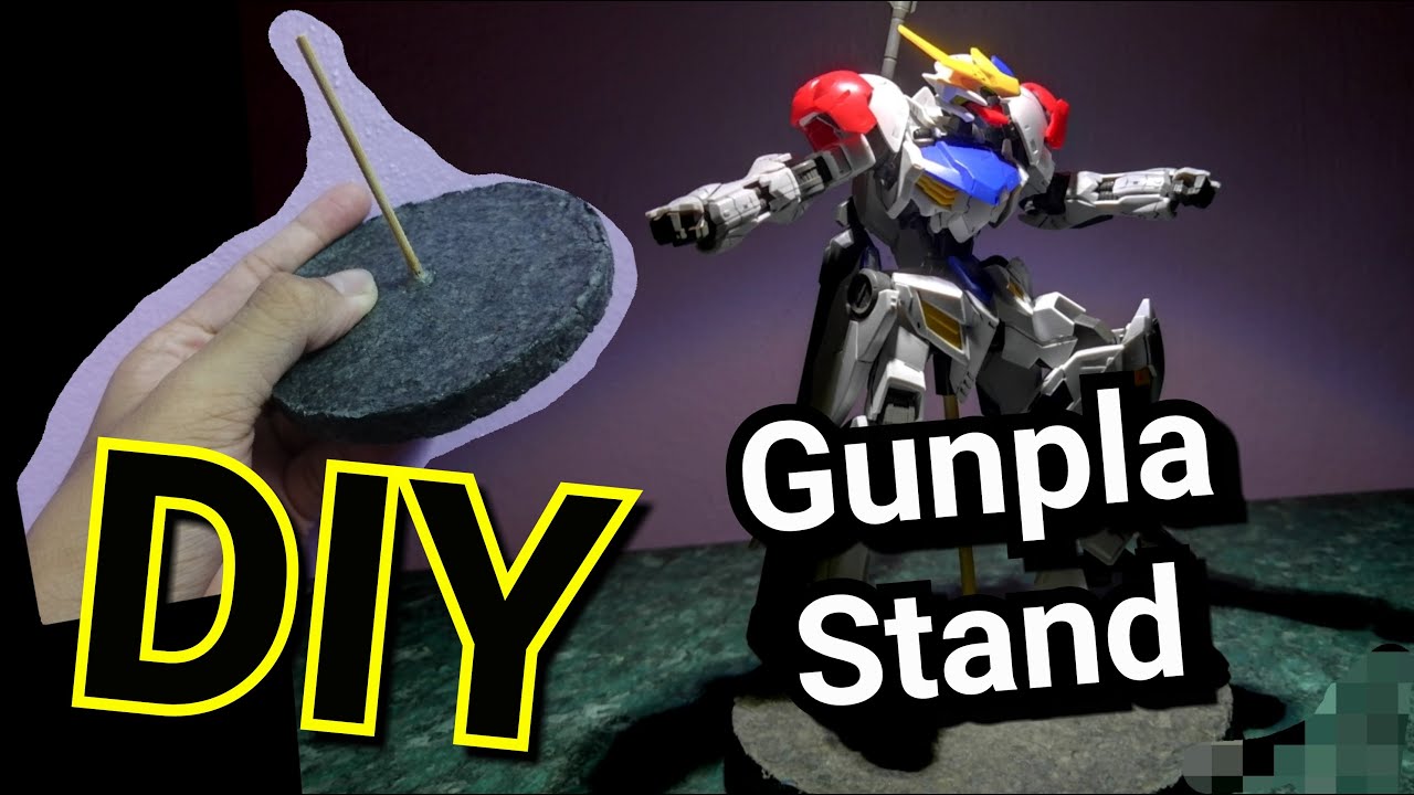 DIY | GUNPLA STAND - YouTube