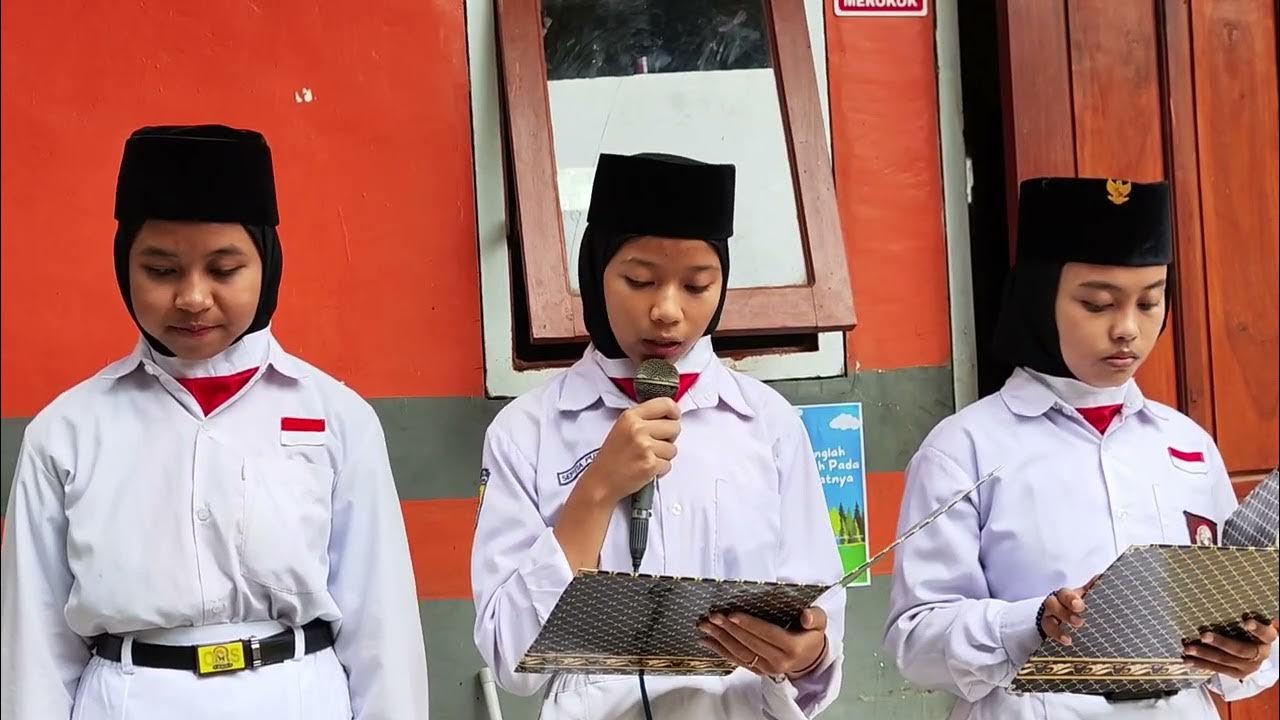 Upacara Pengibaran Bendera Merah Putih HUT RI Ke 79 | SMK SMP Al Falah Nusantara - YouTube