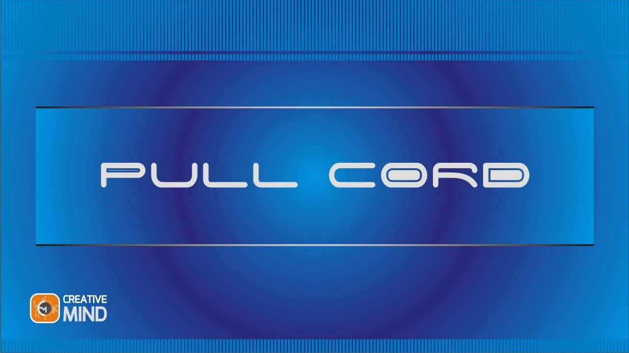 Pull Cord Switch | How to Connect Pull Cord Switch | Creative Mind ...