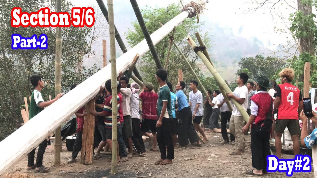 Setting up Ei Lu// Kay Htoe Boe Festival in Section 5/6 _ Karenni Show ...