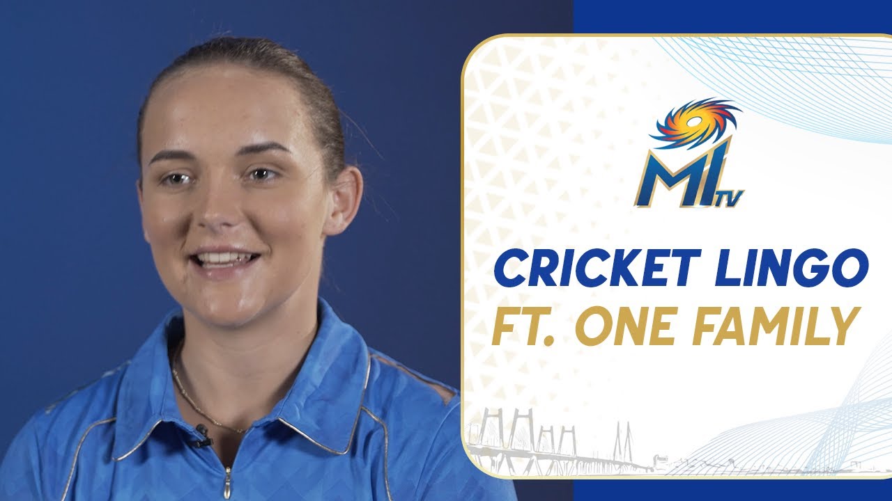 Cricket Lingo 101 ft. Hayley, Chloe, Charlotte and Co. | Mumbai Indians ...