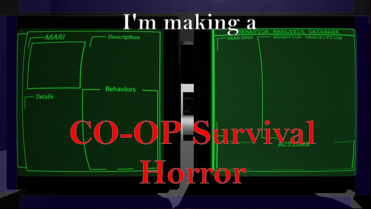 I'm making a Co-op Horror Game (1/19) - YouTube