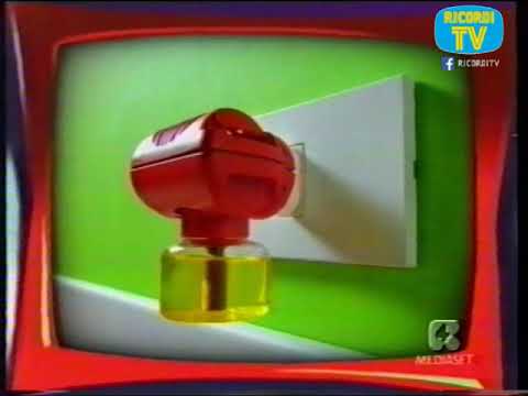 Spot Pubblicita Insetticida Raid Portatile Raid Zanzare 45Notti Rete4 ...