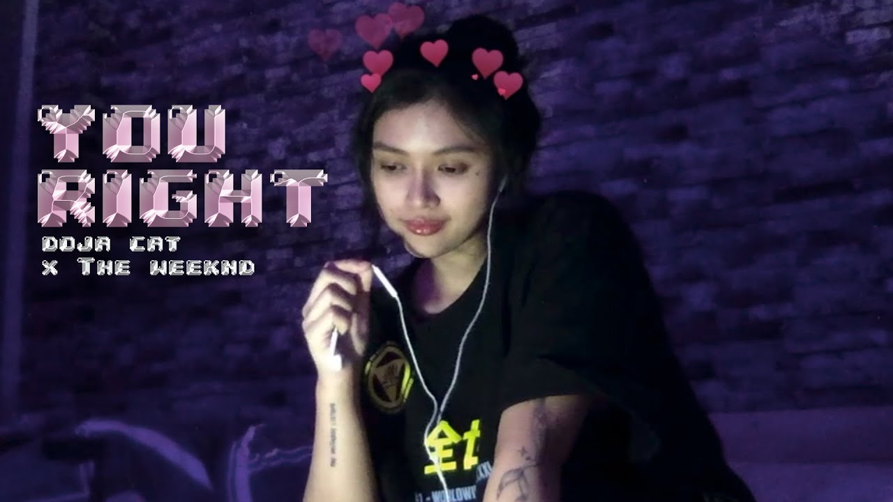 Doja Cat & The Weeknd - You Right (Cover by Lesha) - YouTube