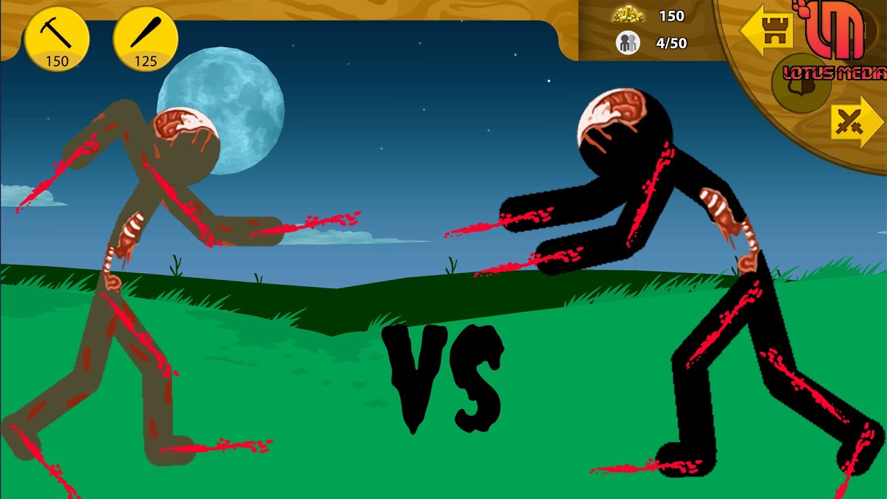 BATTLE ZOMBIE TOXIC VS DEAD ZOMBIE SURVIVORS IN NIGHT 1000 | STICK WAR ...