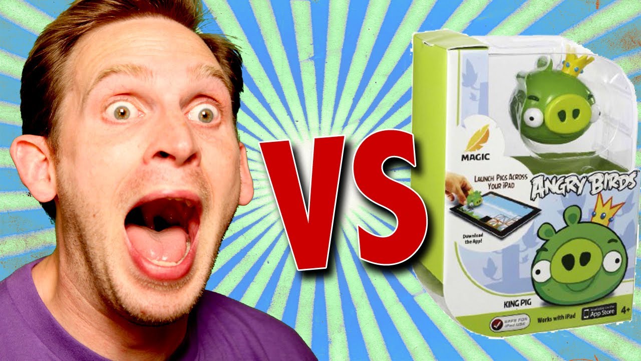 Angry Birds Apptivity King Pig Unboxing - YouTube