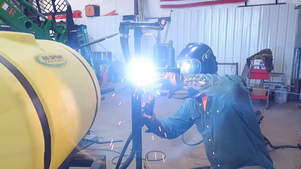 Cutting & Welding Project in my shop - YouTube