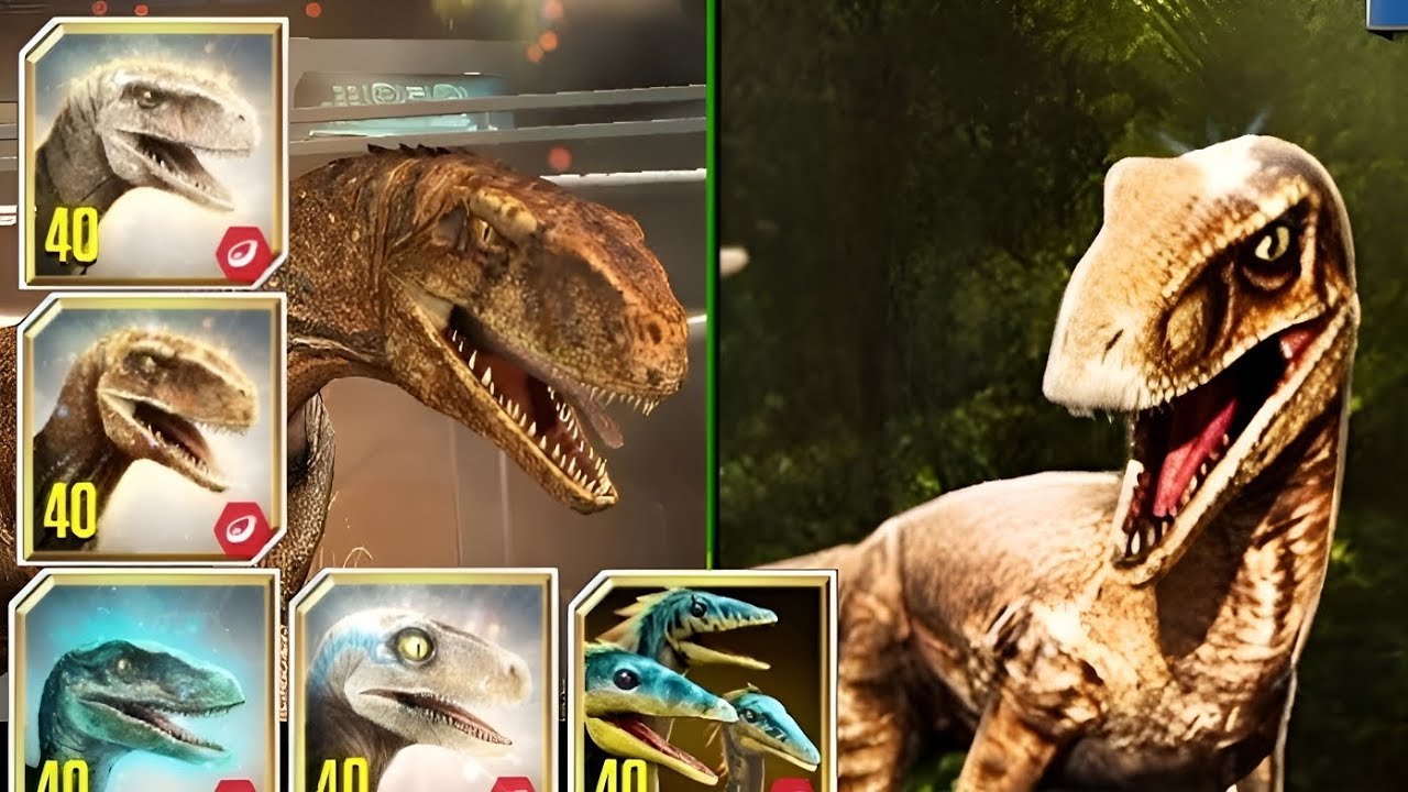 NEW PANTHERA, GHOST, BLUE & BETA VS TINY TERROR EVIL RAPTORS!! Jurassic ...