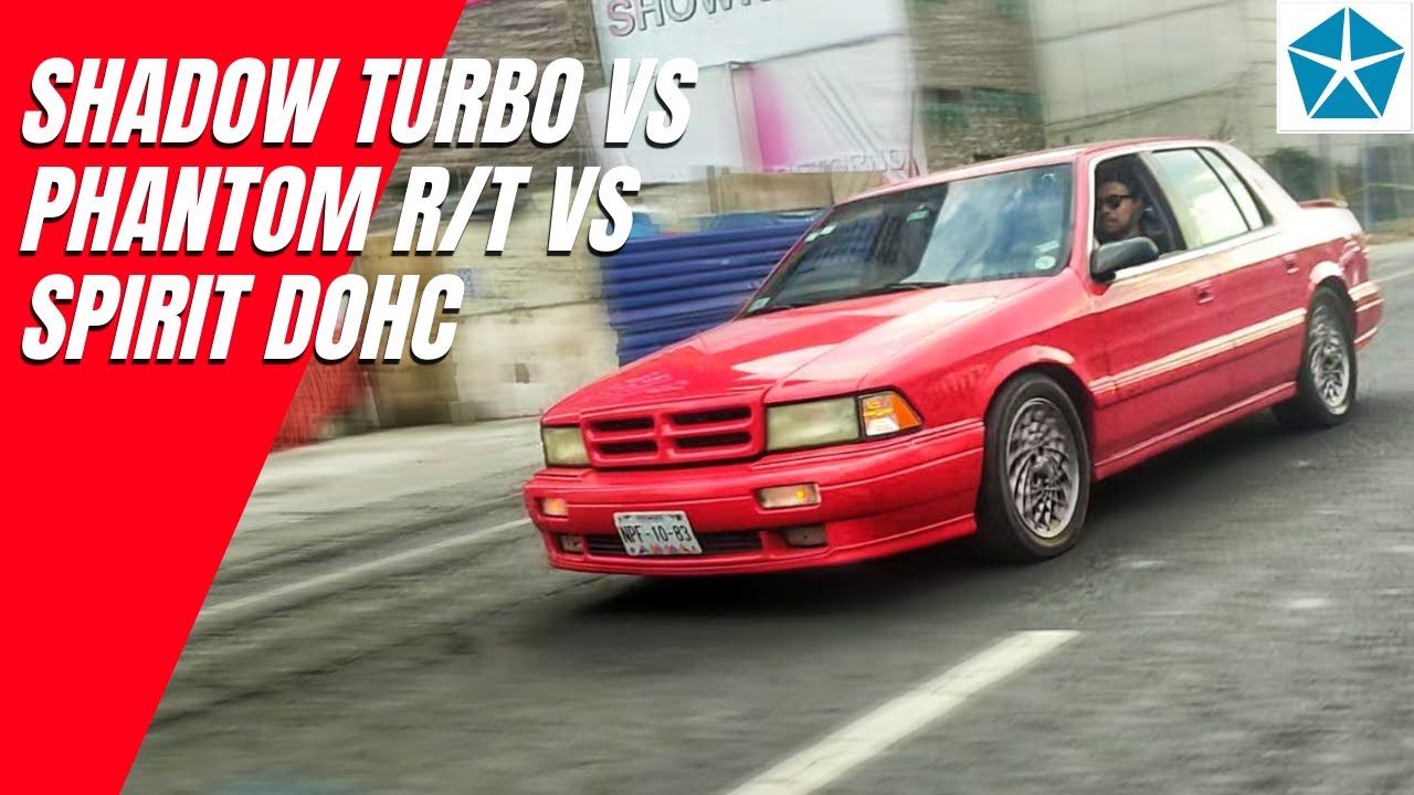 Shadow Turbo vs Spirit DOHC vs Phantom R/T en pista. - YouTube