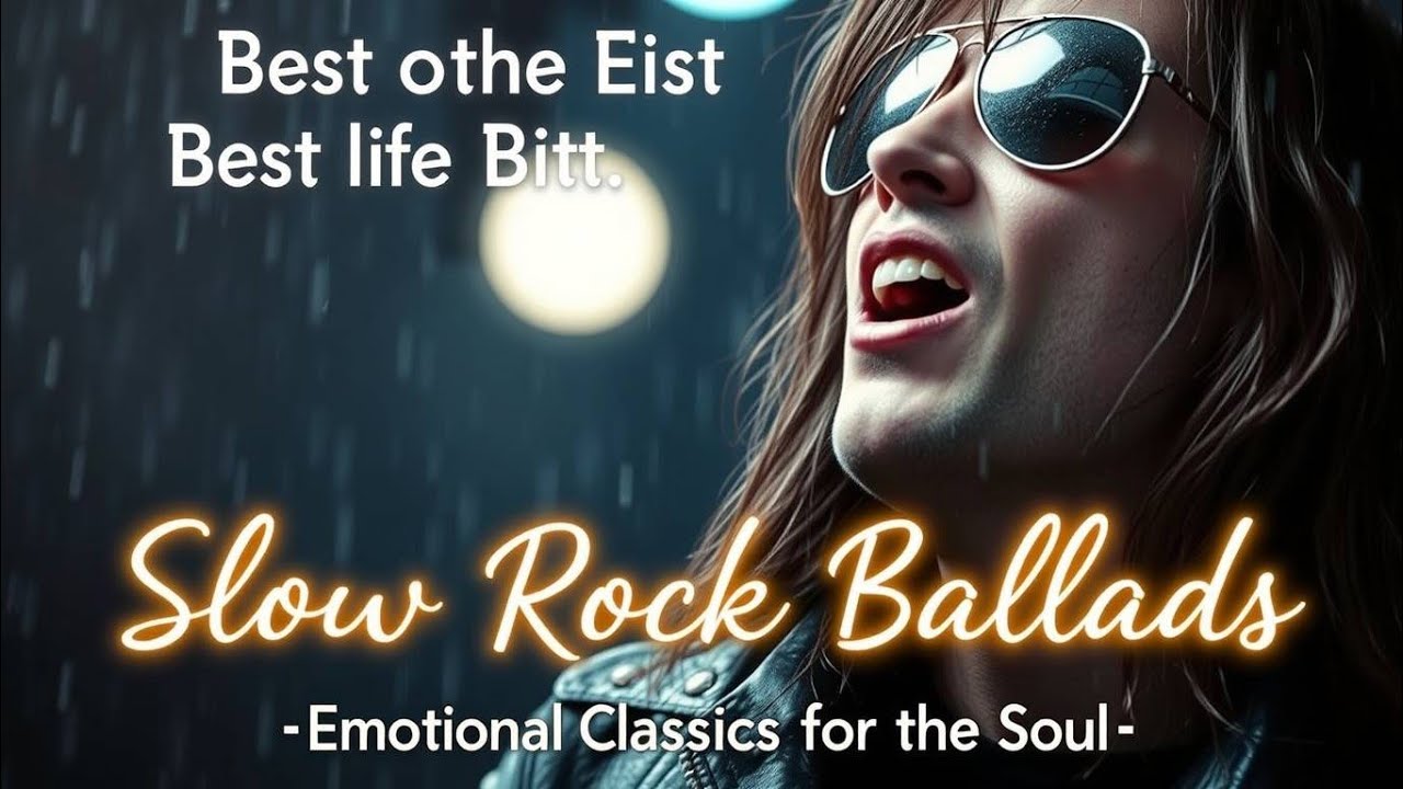 Rock Ballads Nonstop | Journey Style Classic Slow Rock Ballads Mix Rock ...