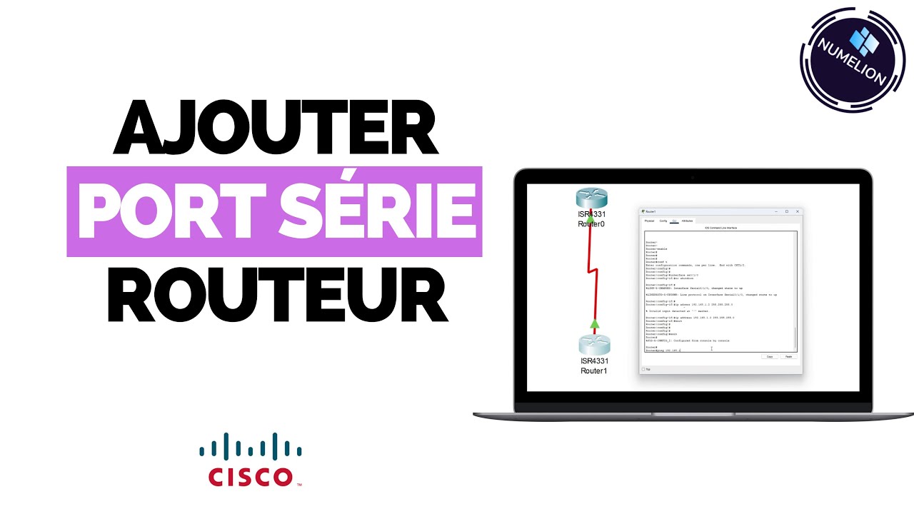 Ajouter un Port Série sur un Routeur 🖧 Cisco Packet Tracer - YouTube