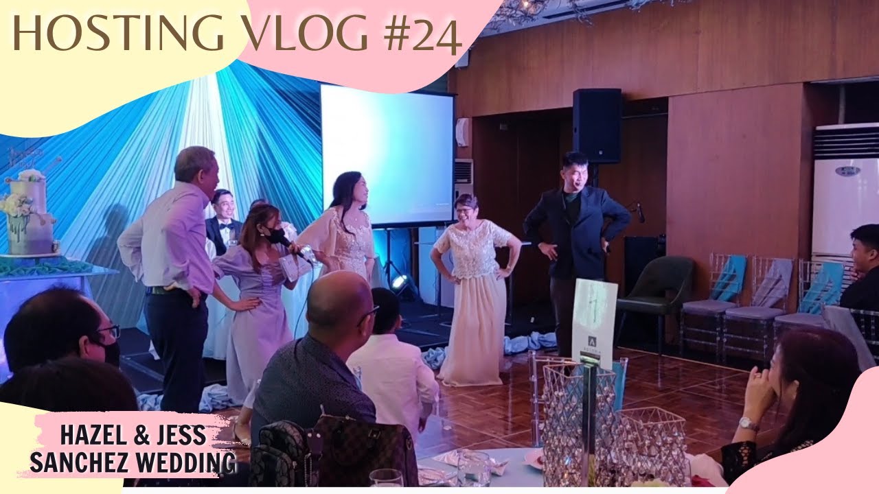 FUN and Intimate Wedding of Mr. and Mrs. Sanchez | Host Eliza - YouTube
