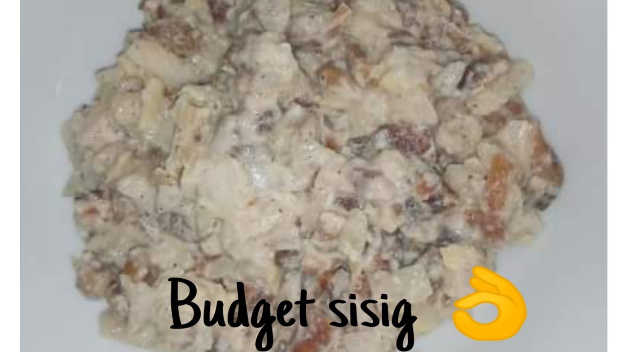 Budget sisig - YouTube