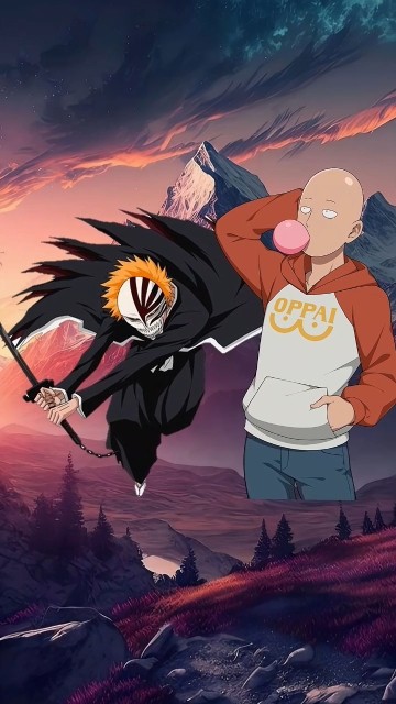 Ichigo vs Saitama #bleach #opm #ichigo #saitama #anime - YouTube