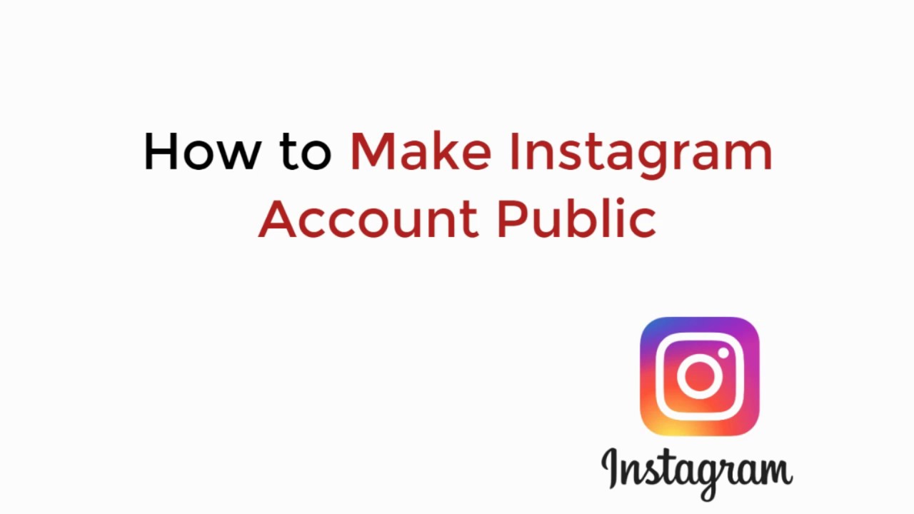 How To Make Instagram Account Public 2020 YouTube how-to-make-instagram-account-public-2020-youtube