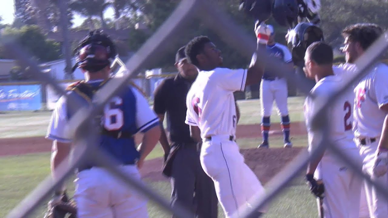 Foresters edge OC Riptide with 4 second inning runs - YouTube