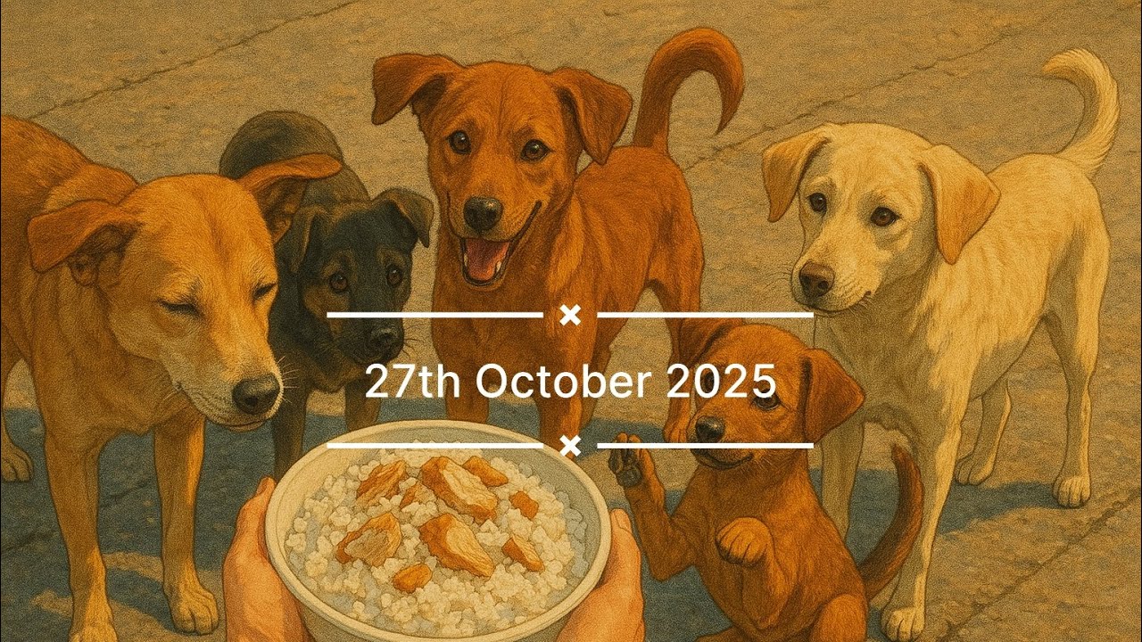 Full Bellies, Wagging Tails🐾|28th October 2025| - YouTube