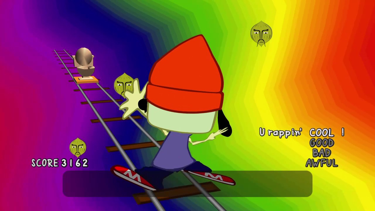 PaRappa The Rapper™ Remastered Toilet Rap COOL mode - YouTube