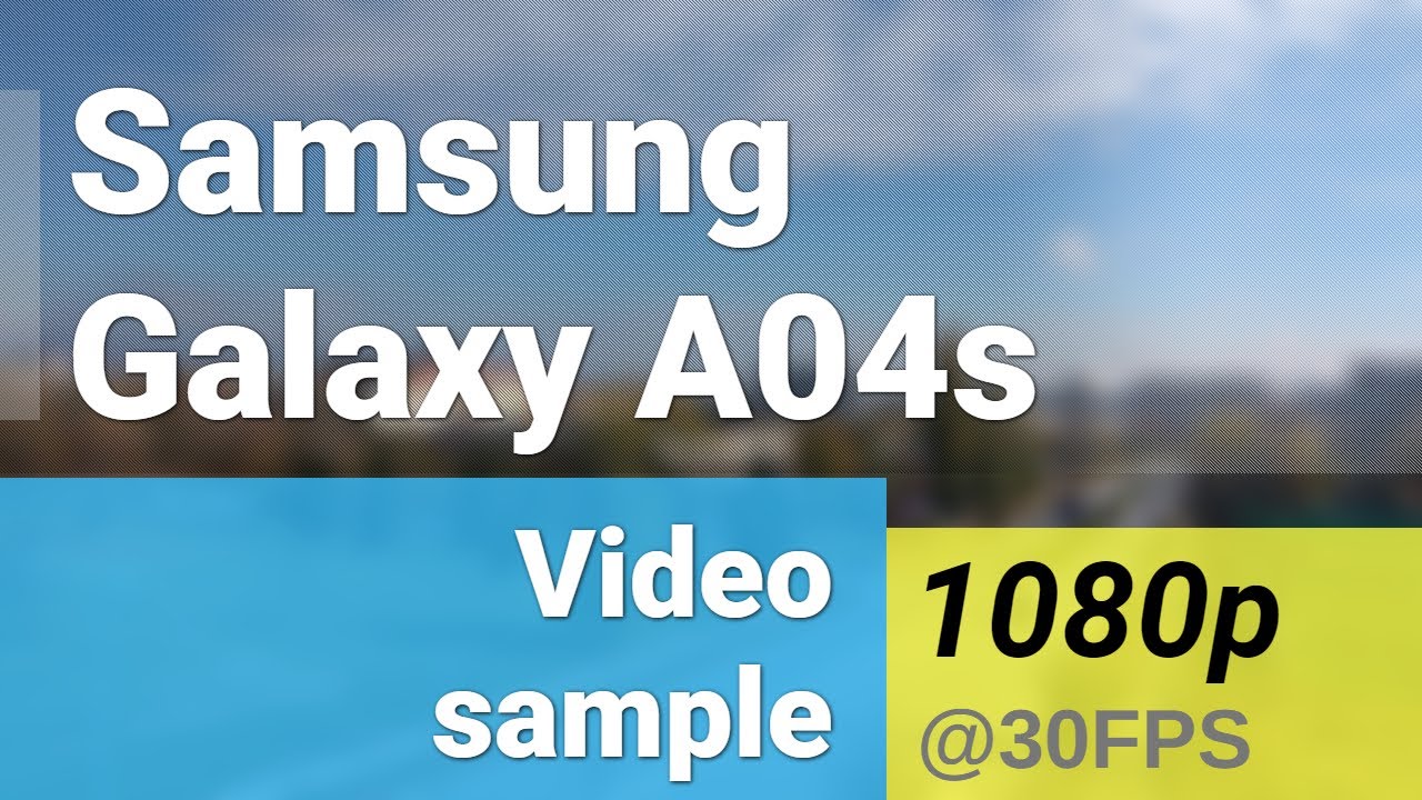 Full HD 1080p 30fps (main camera, 2x zoom) - Samsung Galaxy A04s video sample