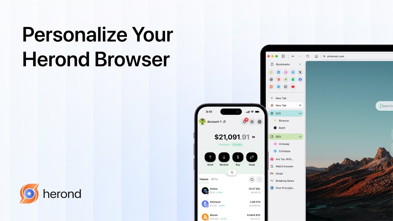 Feature Spotlight: Personalize Your Herond Browser | Make It Truly ...