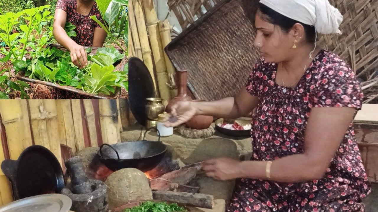 പത്തില പറിക്കാം പത്തില തോരൻ ഉണ്ടാക്കാം /karkidaka special pathila ...