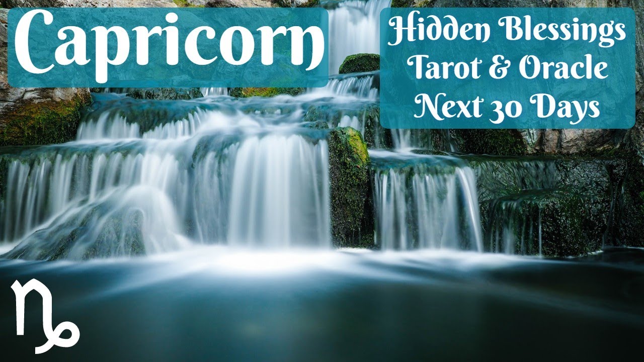 ♑CAPRICORN🔮 *HIDDEN BLESSINGS, CAPRICORN* 🍁OCTOBER 2022/NEXT 30 DAYS ...