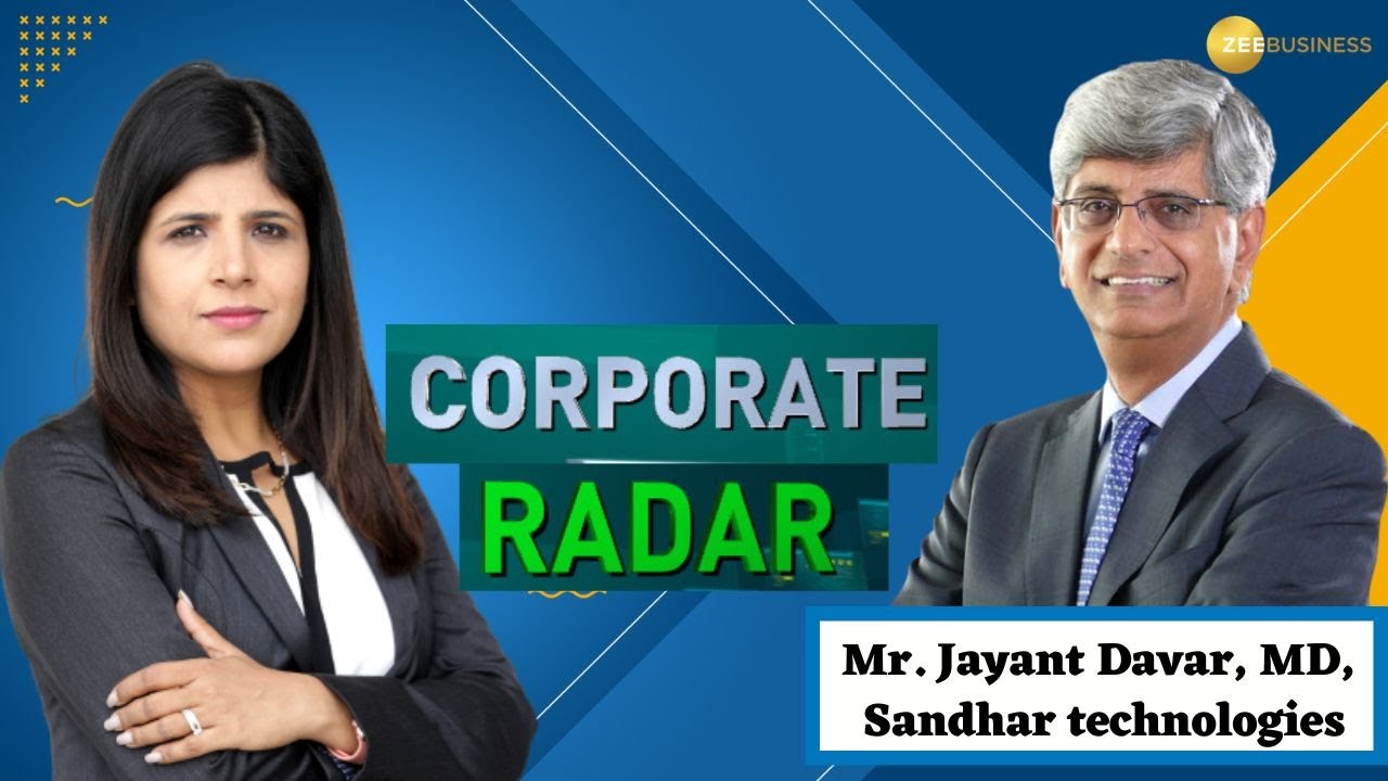 Mr. Jayant Davar, MD, Sandhar Technologies In Talk With Zee Business ...