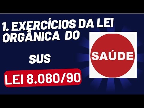 1. aula da Lei 8.080/90 legislação do SUS - YouTube