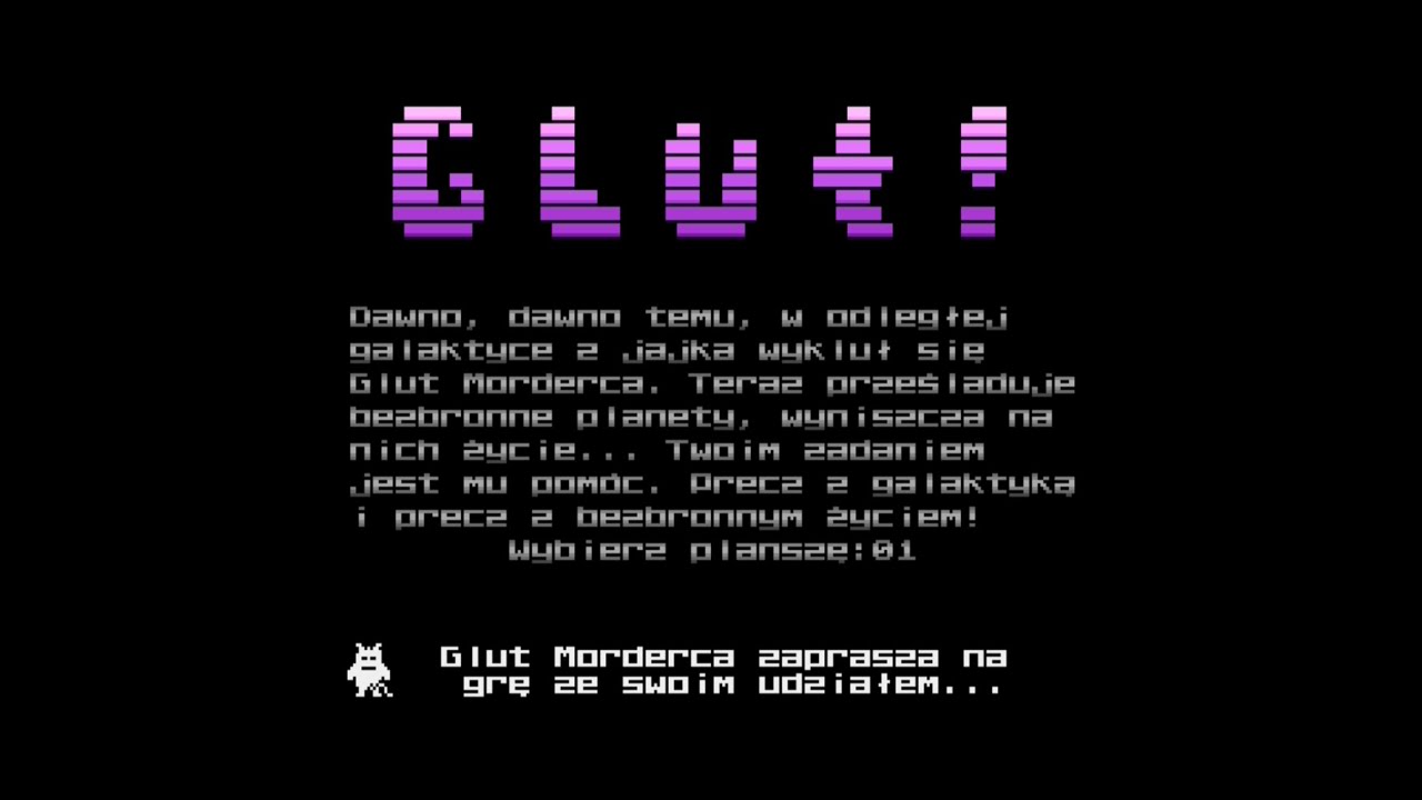 ATARI XL / XE += GLUT! += FULL GAME - NO DEATHS - YouTube