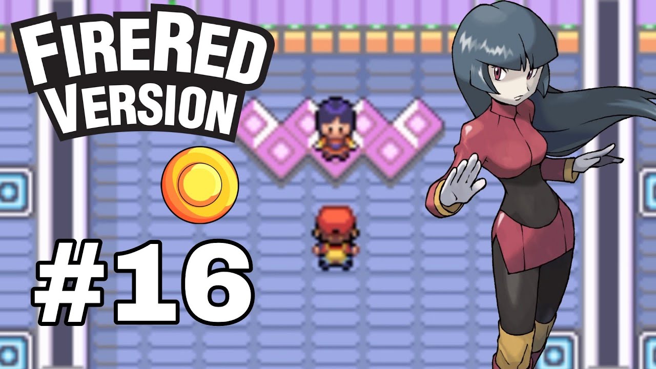 Let's play Pokemon FireRed - part: 16 ||| Saffron City's Gym leader ...
