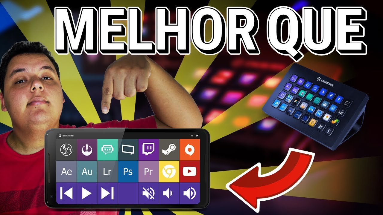 TOUCH PORTAL - STREAM DECK GRATUITO! - Ajudando Streamers #12! - YouTube
