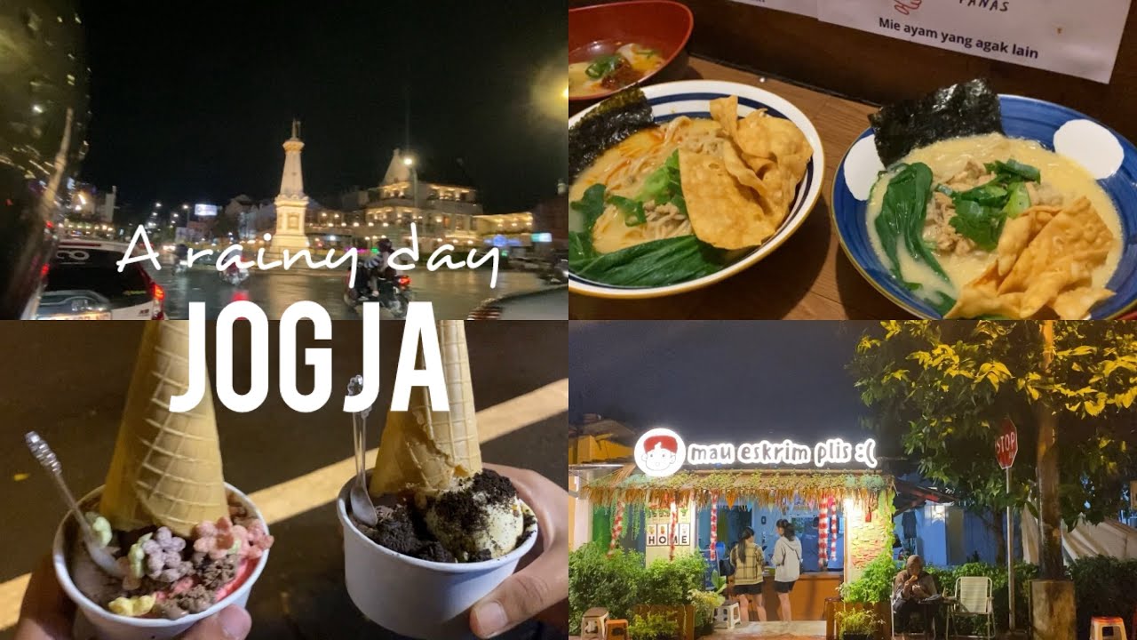 JAJAN VLOG | Beli Miso dan Ice Cream 🍜🍦 - YouTube