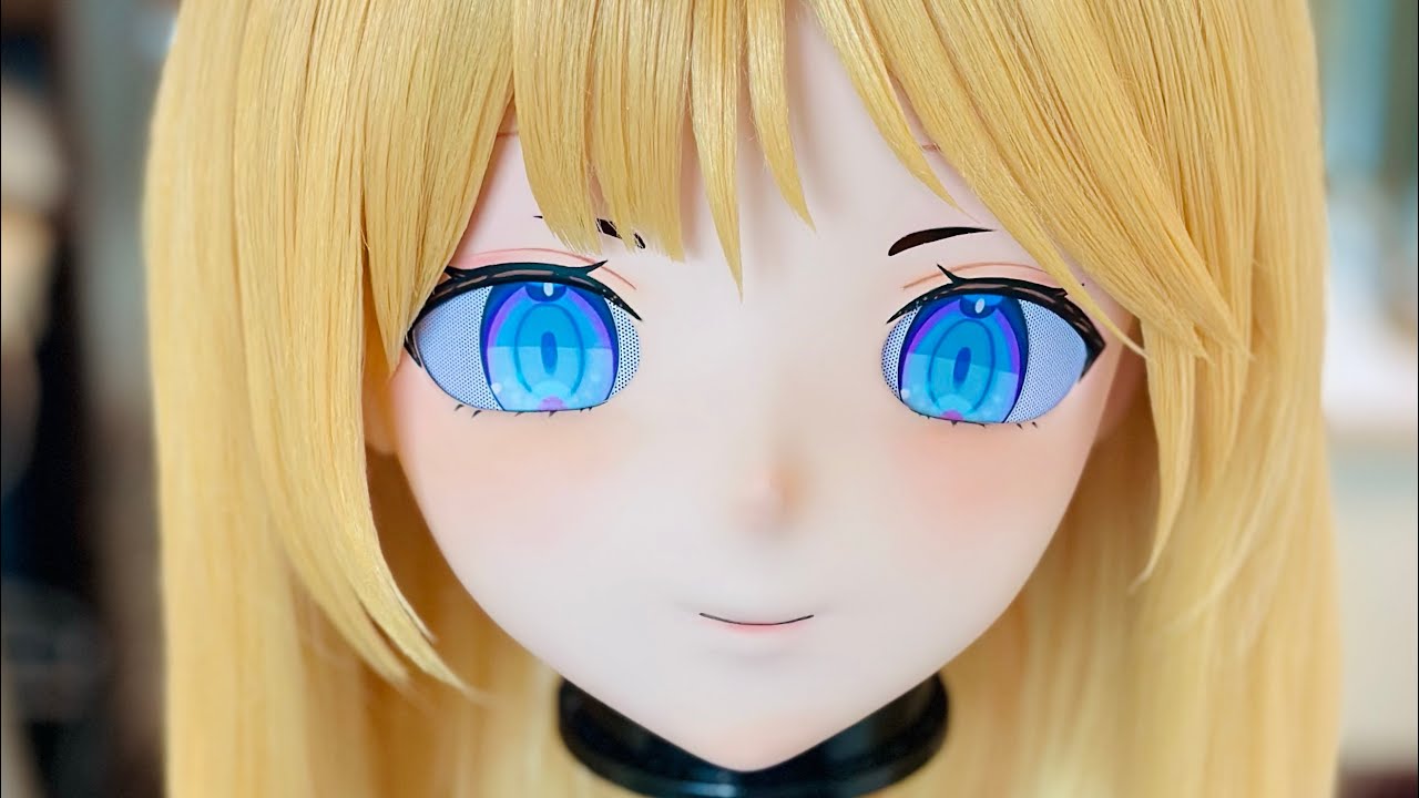 Full head with lock kigurumi mask customize character - YouTube