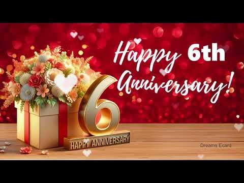 Happy 6th Wedding Anniversary Wishes | Best 6th Anniversary Wishes for Couple #anniversary # ...