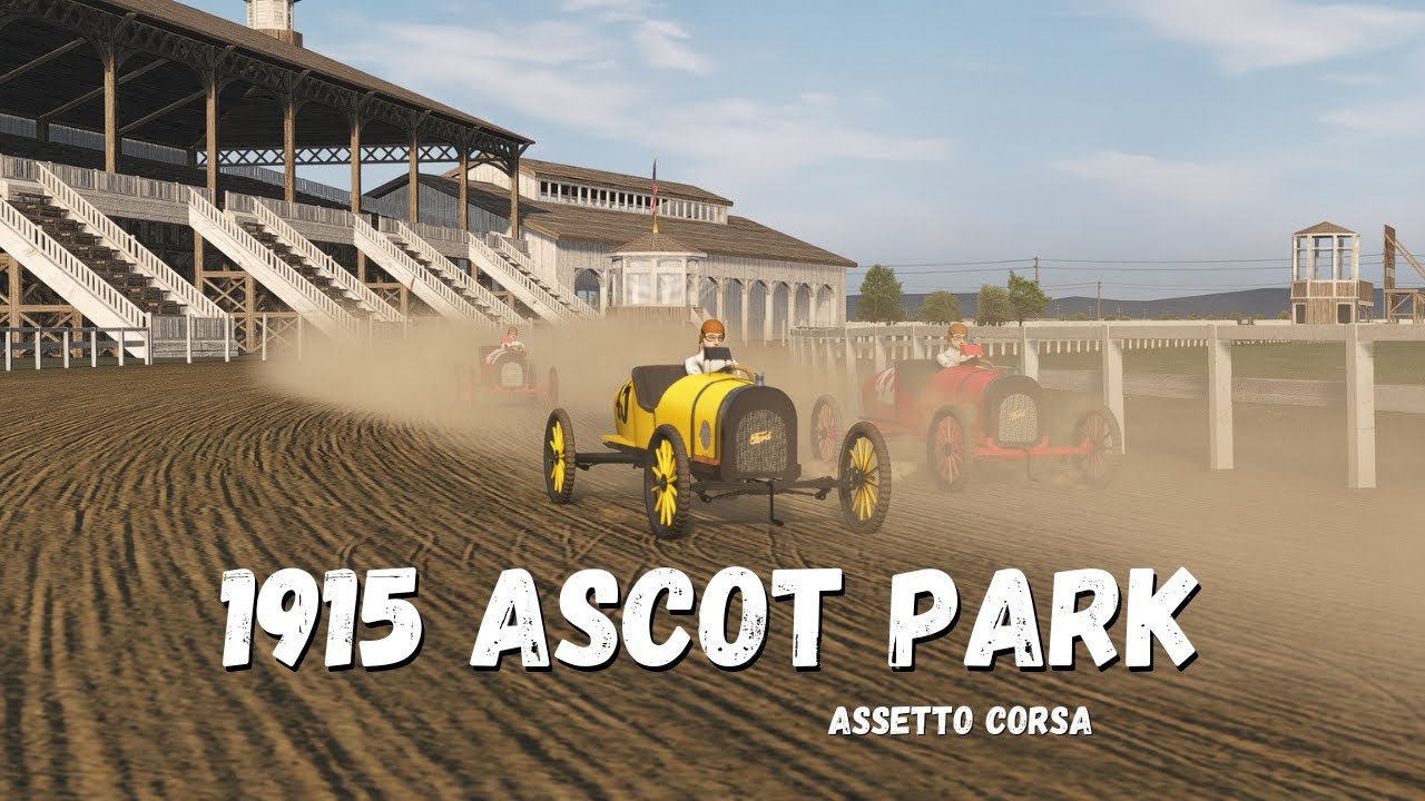 1915 Ascot Park Circuit - Assetto Corsa - YouTube