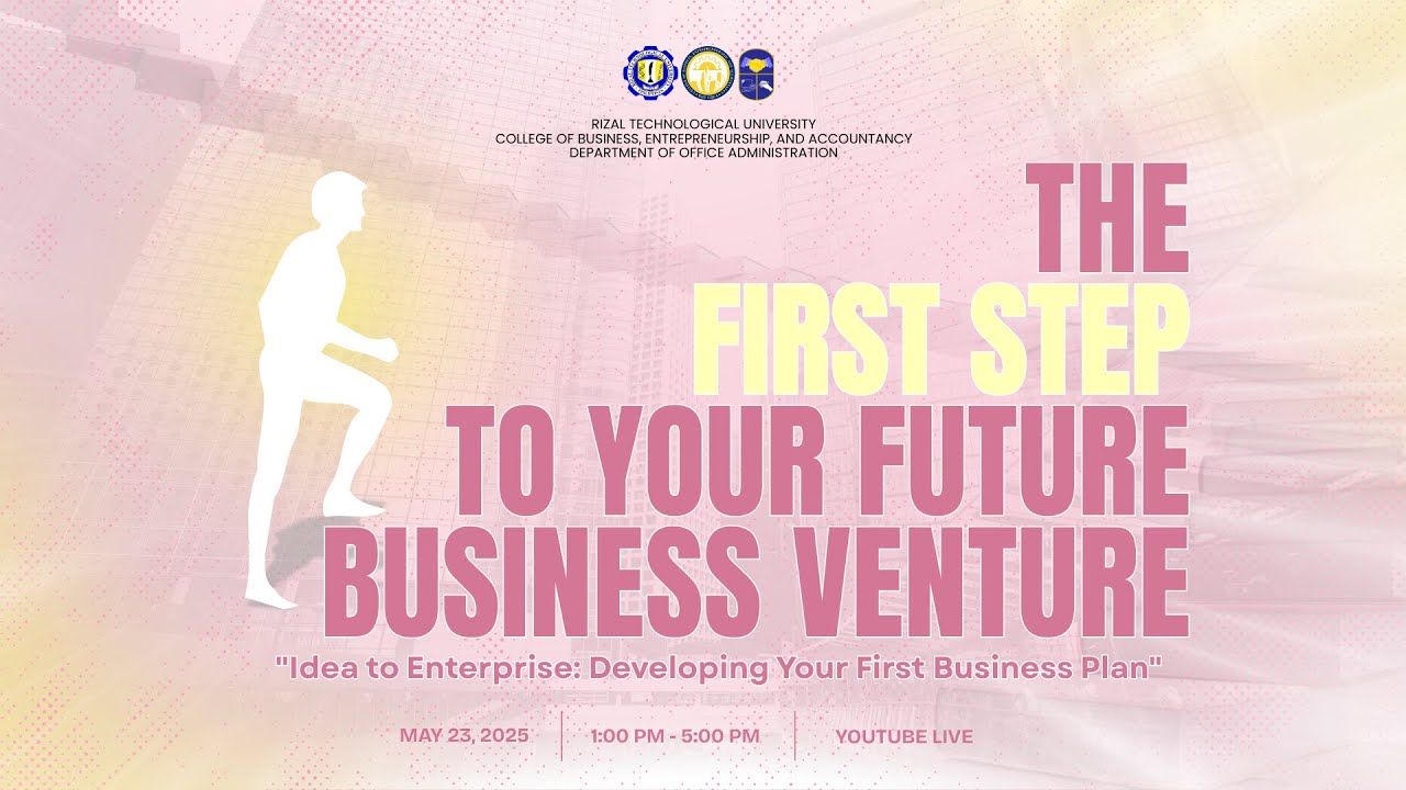 THE FIRST STEP TO YOUR FUTURE VENTURE: SEMINAR 2025 - YouTube